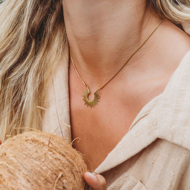 Sunrise Necklace ~ Salty Babes – SaltyCali