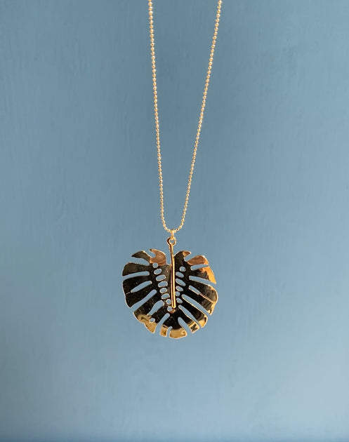 Bali Leaf ~ Salty Pendants – SaltyCali